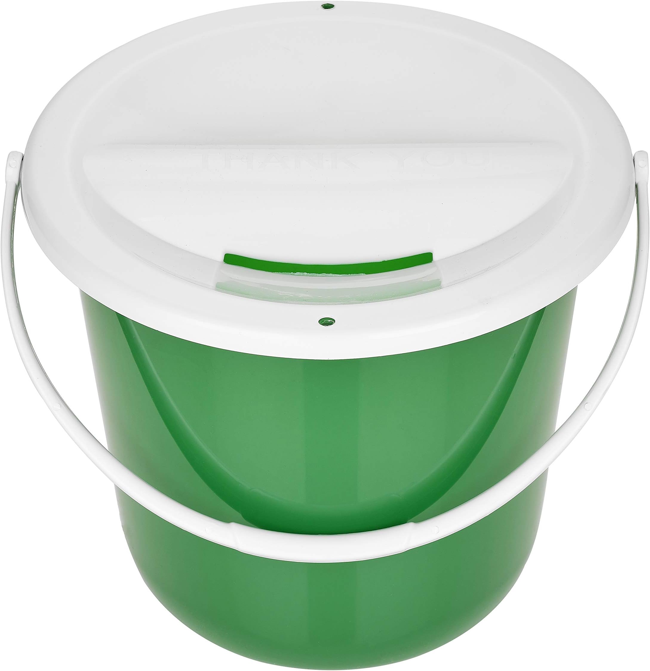 Early Learning Centre Charity Collection Bucket 5L Green : Amazon.co.uk ...