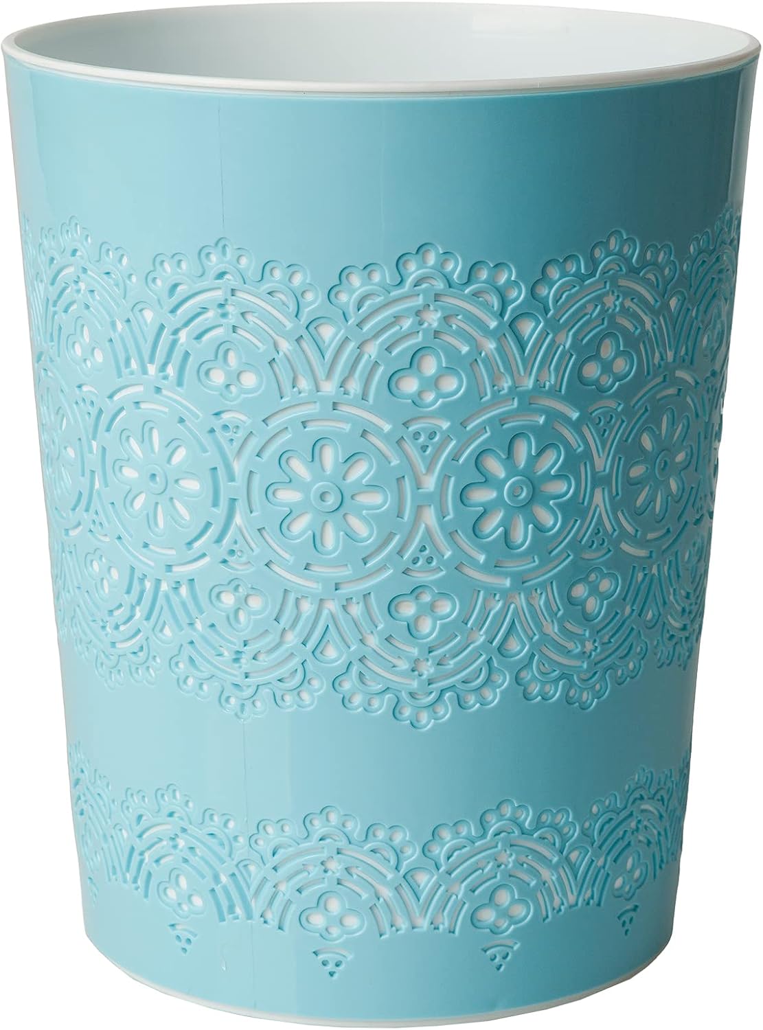 Blue Canyon Flora Waste Bin, Trash Bin for Home, Bathroom, Bedroom or ...