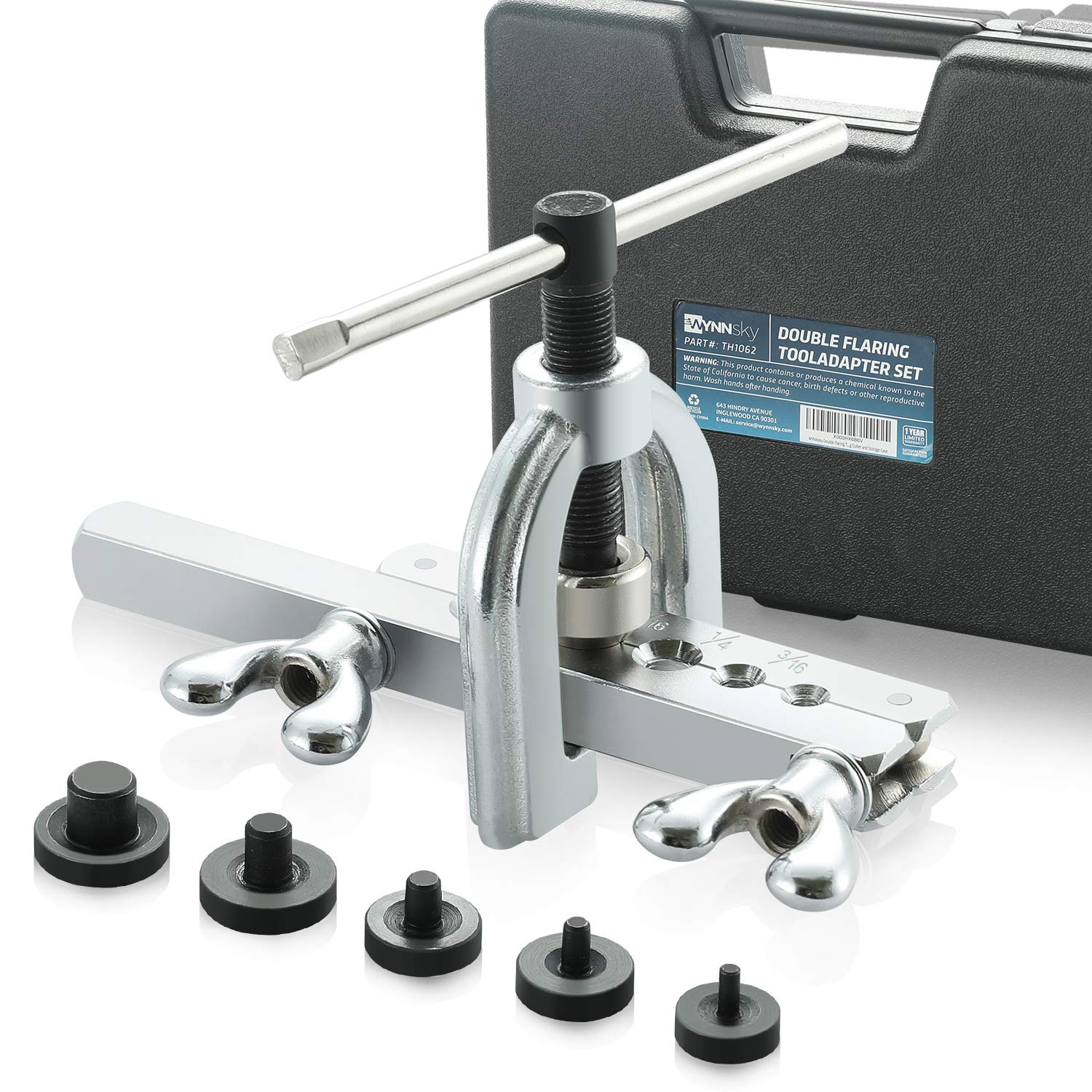 Buy WYNNsky Flaring Tool Set for Copper, Aluminum, Brass, Soft Steel ...