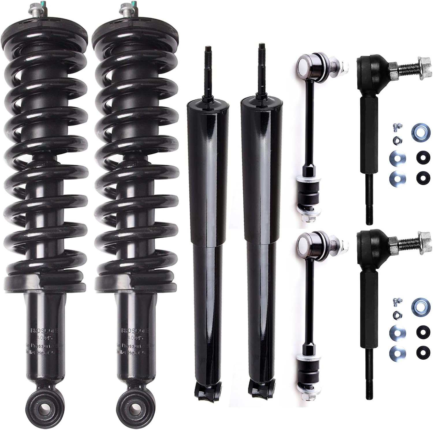 Amazon.com: SCITOO - (8pcs) Complete Struts Assembly,Shock absorber ...