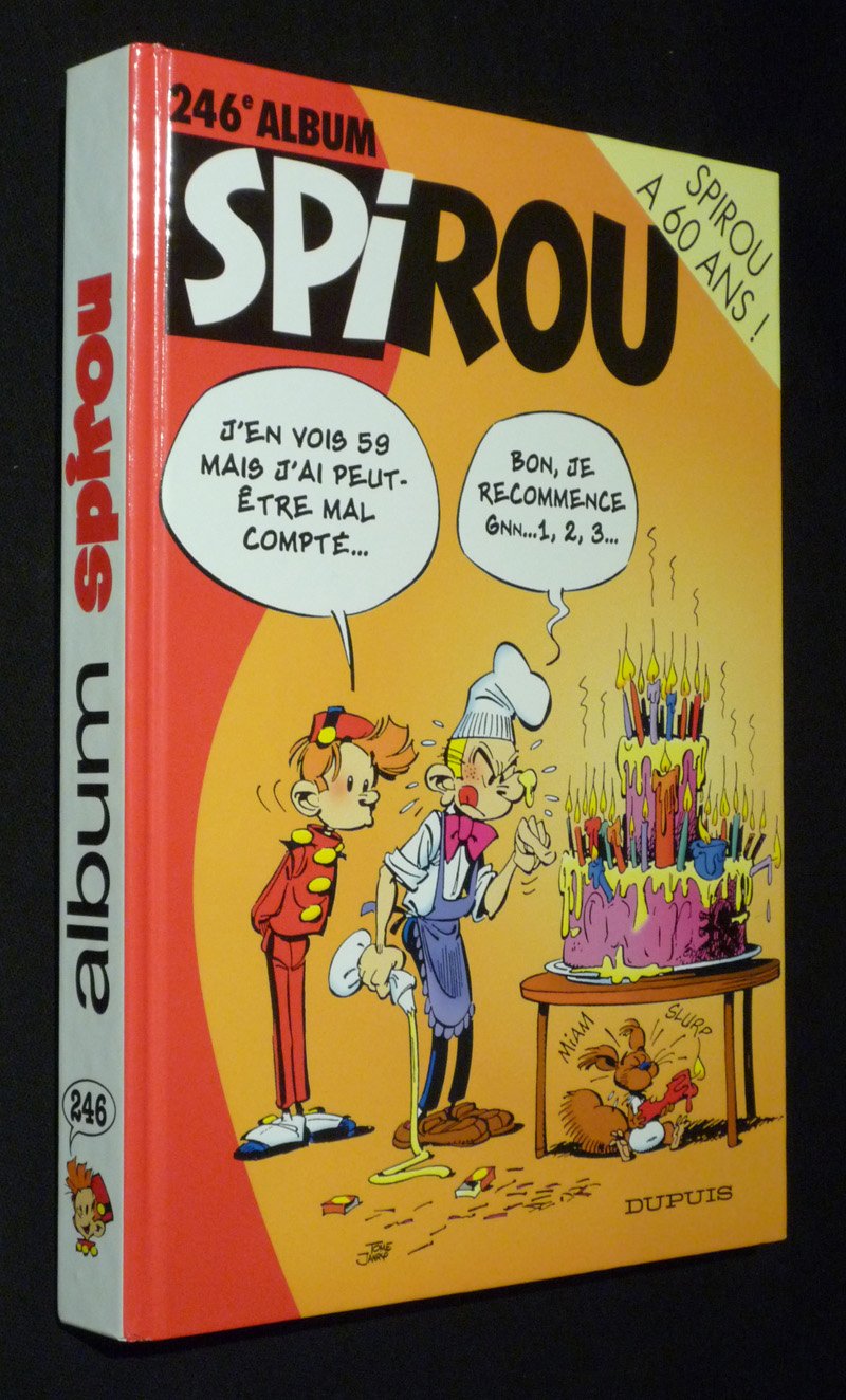 Amazon.com: Spirou - reliure n° 246 - 3126 (11-03-98) à 3135 (13-05-98) -1998 - couverture ...