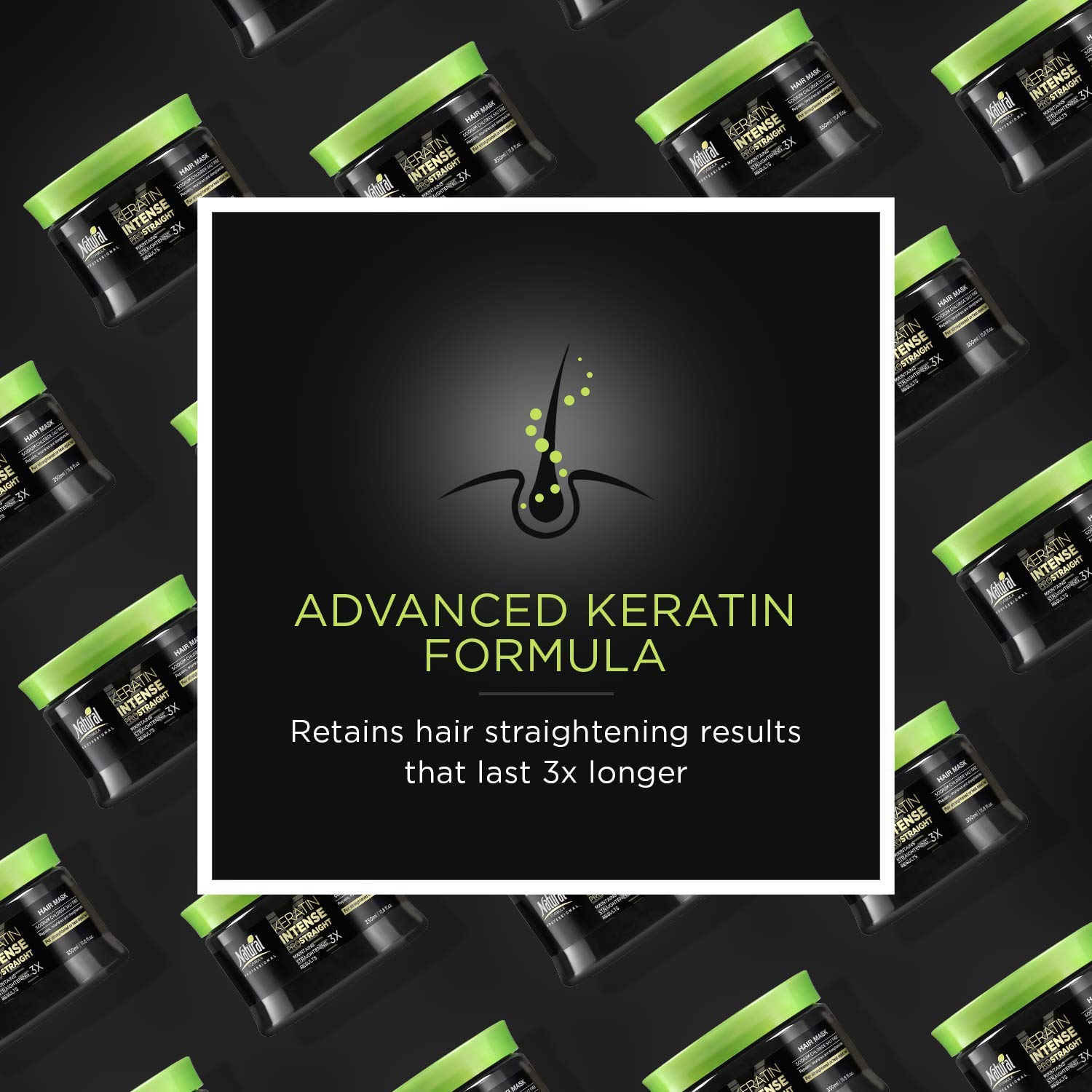 Keratin Repair Hair Mask - Keratin-Infused Anti-Frizz Moisturizing Hair ...