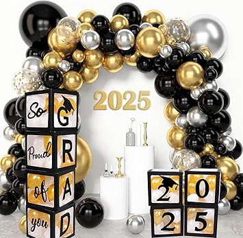 Amazon.com: 2025 2026 Graduation Decorations Party Supplies,4 Pieces ...