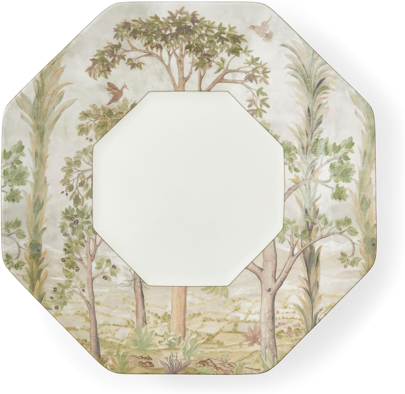 Amazon.com | Spode Kit Kemp 14" Tall Trees Octagon Serving Platter ...