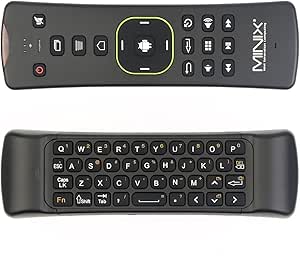 MINIX A2 Lite Fly Mouse Air Remote Control 2.4GHz Wireless QWERTY ...
