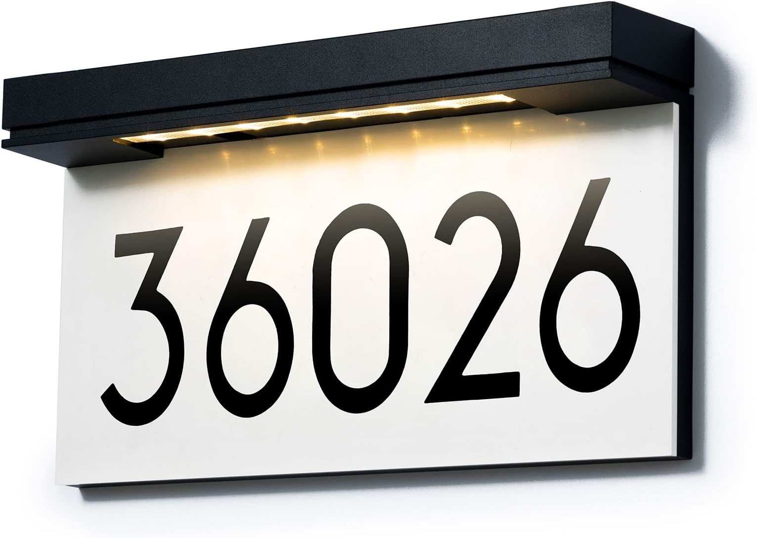 Amazon.com: House Numbers For Outside Solar Powered, Address Plaques ...