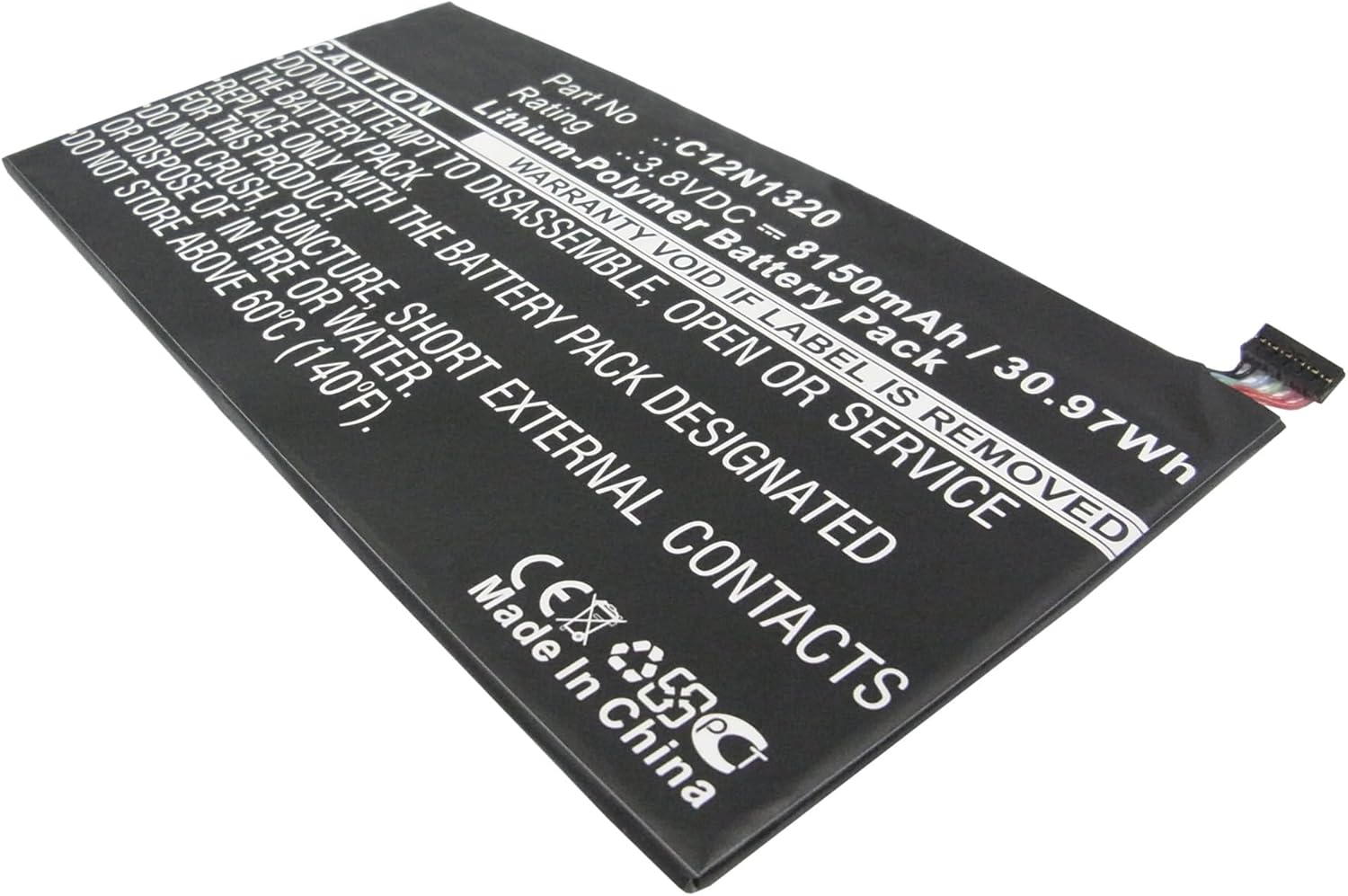 Amazon.com: Synergy Digital Tablet Battery, Compatible with Asus ...
