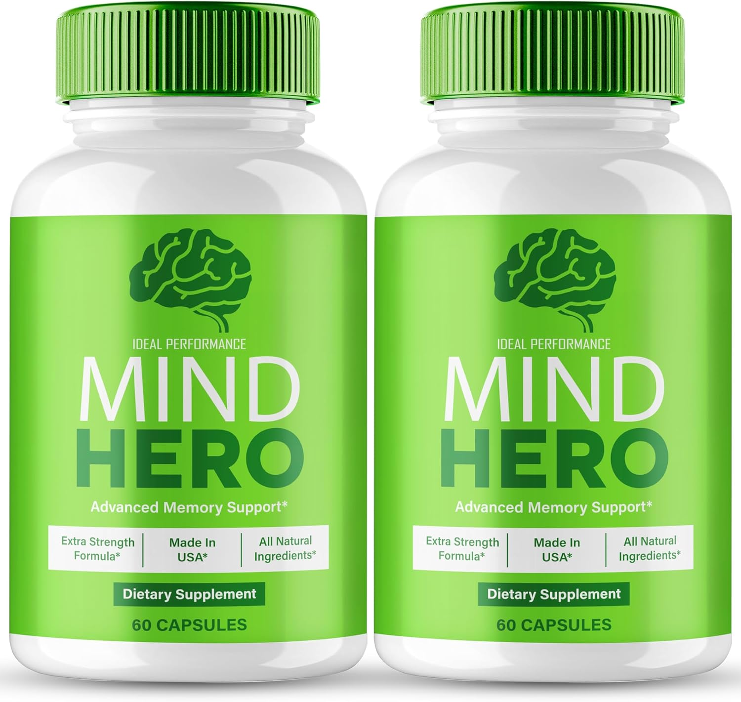 Amazon.com: Mind Hero Brain Supplement, Mind Hero Capsules Brain Health ...