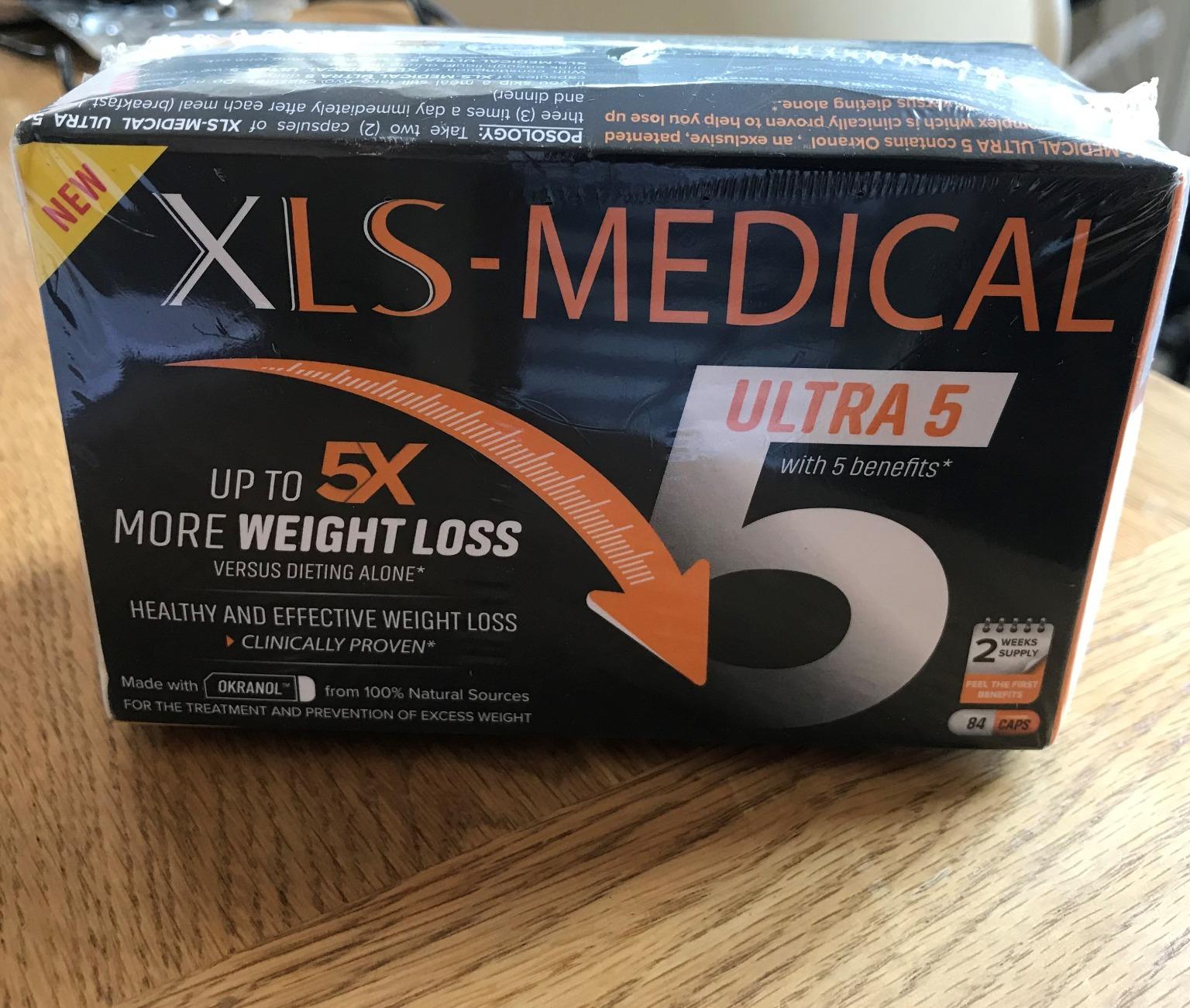 XLS-Medical Ultra 5 Weight Loss Capsules - Reduces Calories Absorbed ...