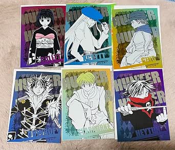 Amazon.co.jp: Hunter Hunter Postcard Collection Jump Shop Exclusive ...