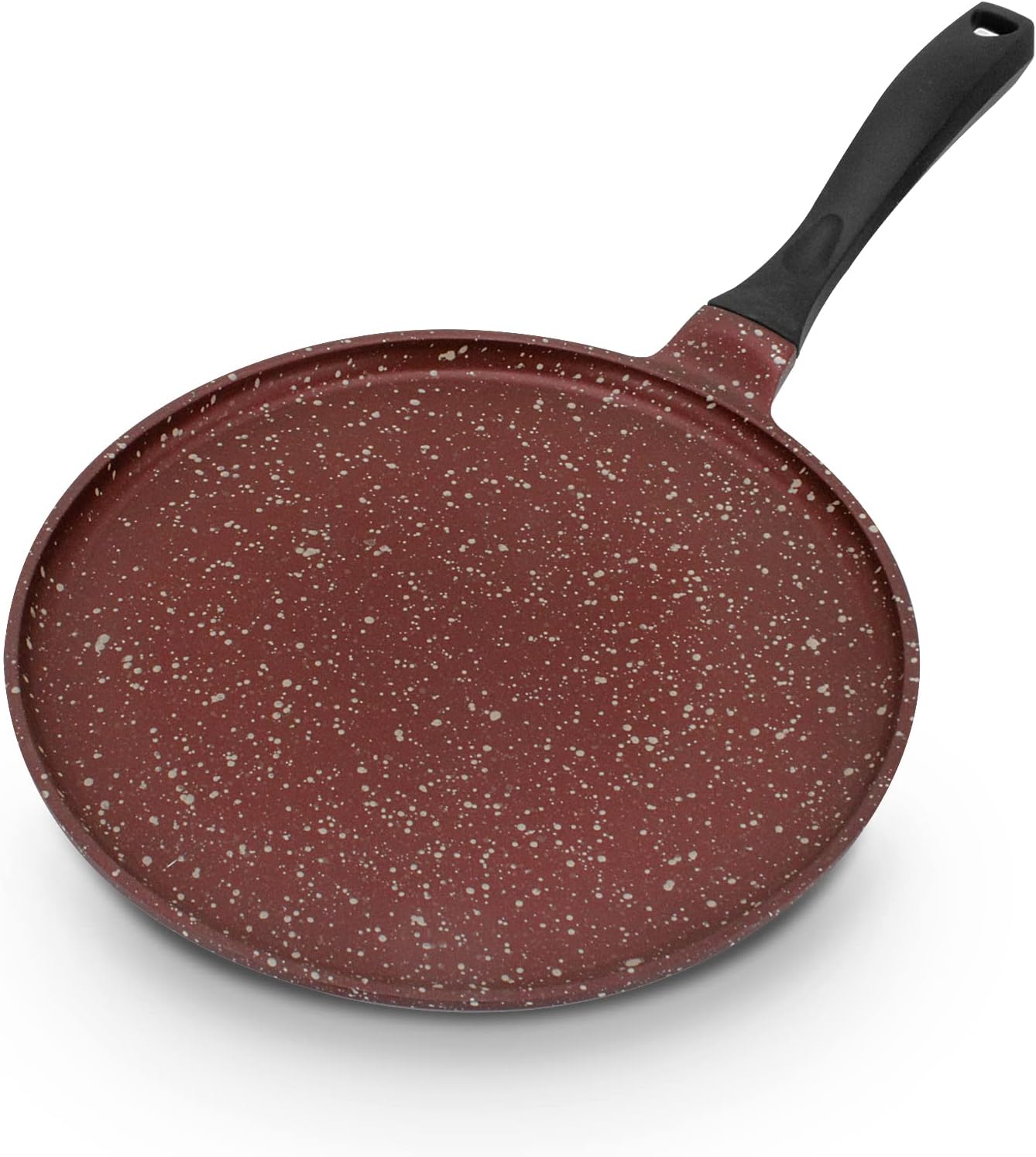 ROSSETTO Poêle à crêpe 28cm, avec revêtement antiadhérent, en fonte d ...