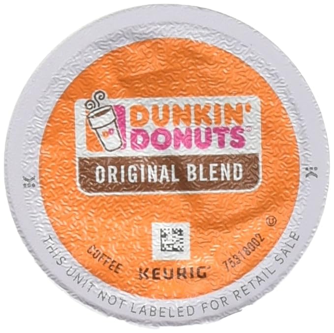 Amazon.com: Dunkin' Donuts 2091512 Original Blend Coffee K-Cup Pods ...