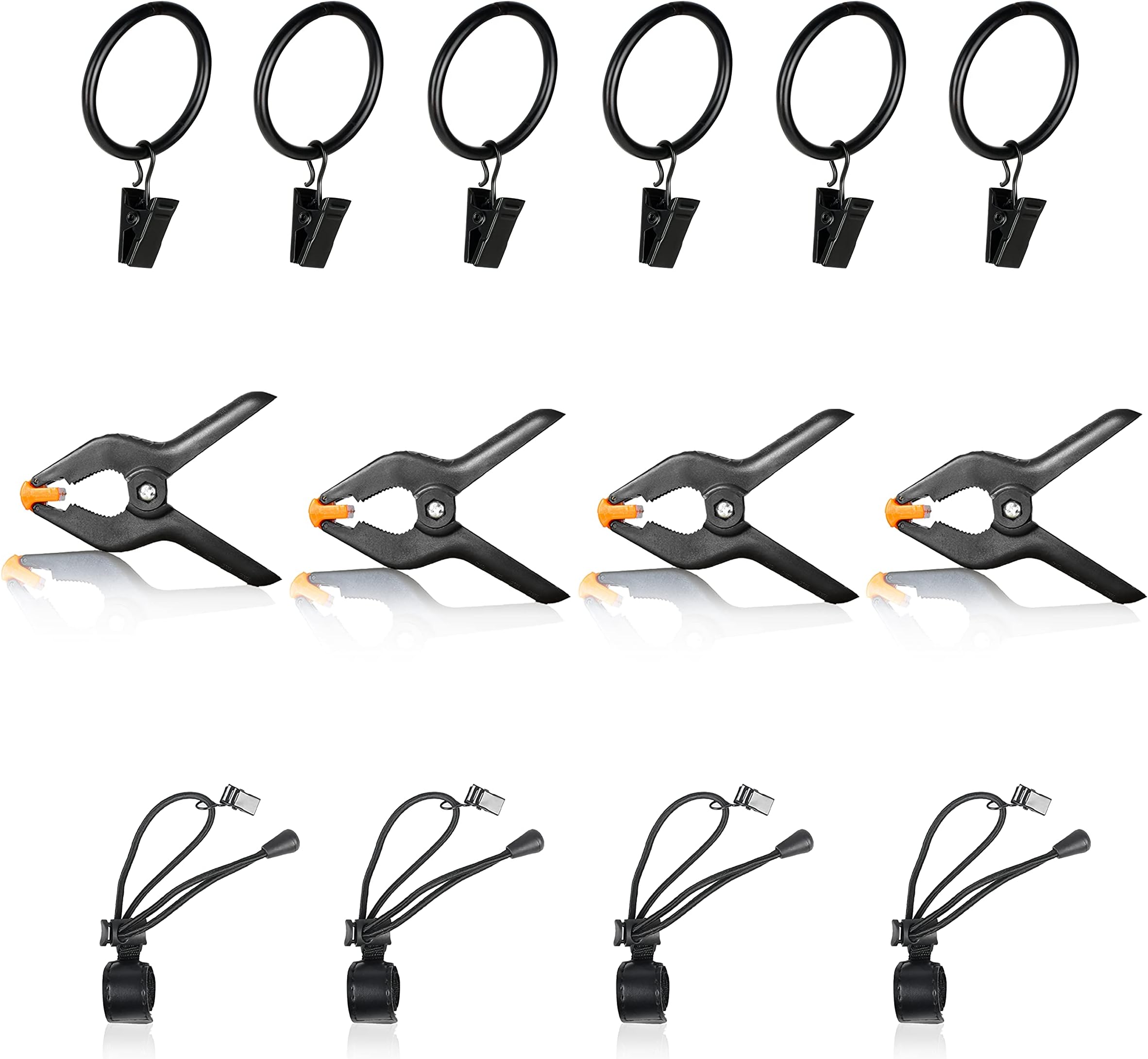 Amazon.com: Background Backdrop Clips Clamps Holder for Photo Video ...