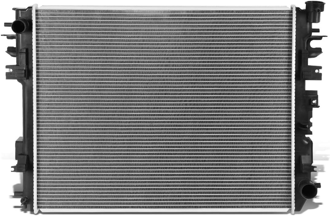 Amazon.com: DNA Motoring CU13129 1-Row Aluminum Core Radiator Engine ...