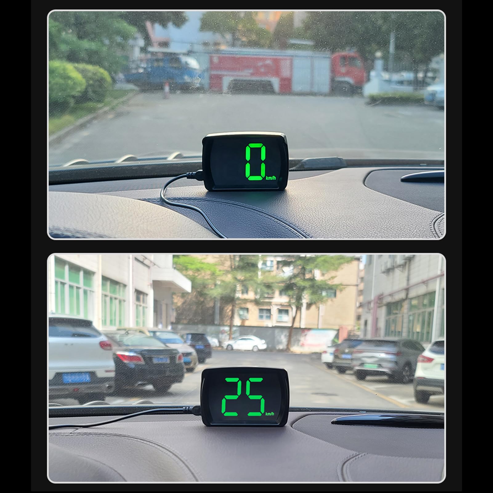 Car Head Up Display Digital Speedometer Plug And Play Speedometer HUD ...