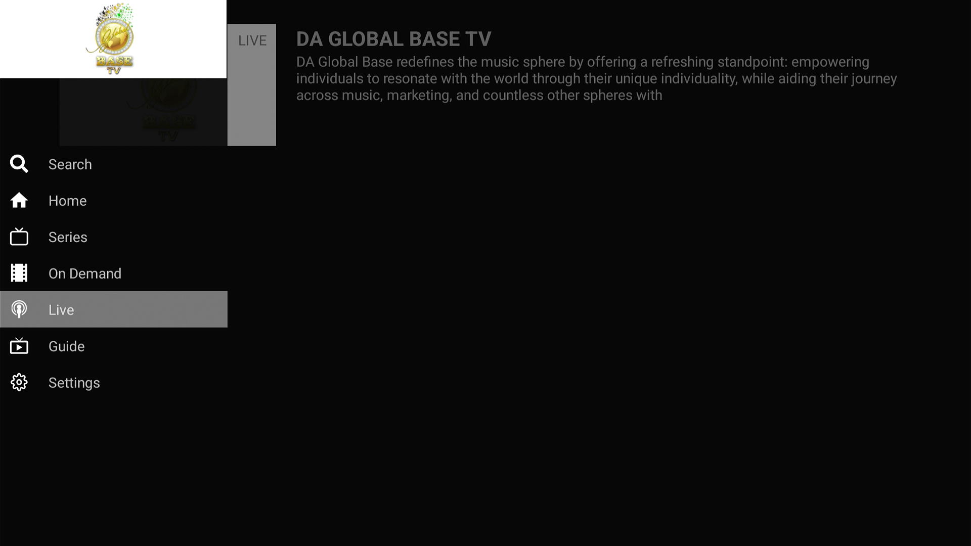 Da Global Base TV - App on Amazon Appstore