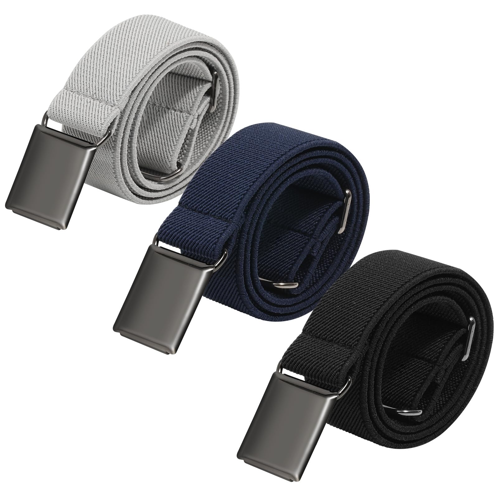 Snapklik.com : AWAYTR Toddler Boy Kids Buckle Belt - Adjustable Elastic ...