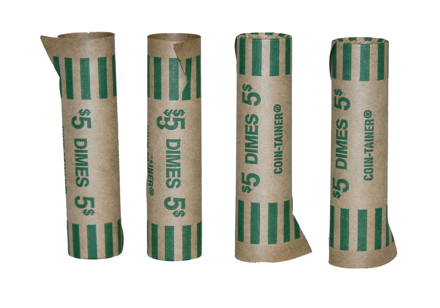 ABA Standard Wrappers Pap-R Tubular S – Preformed & Crimped For Dimes ...