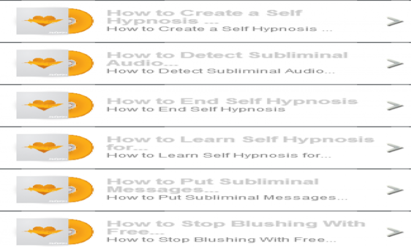 self hypnosis audios - App on Amazon Appstore