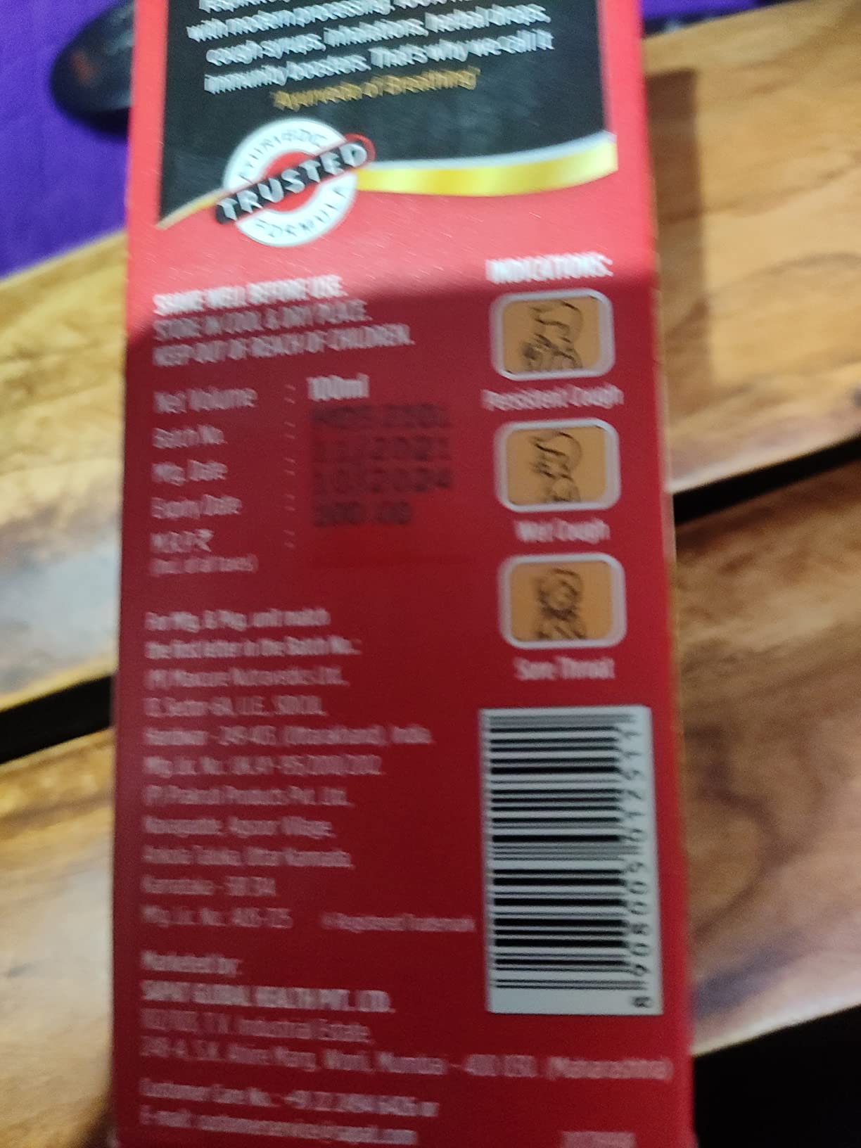 Buy Sapat Ayusas Adulsa Syrup 100ML*5 Online at Low Prices in India ...