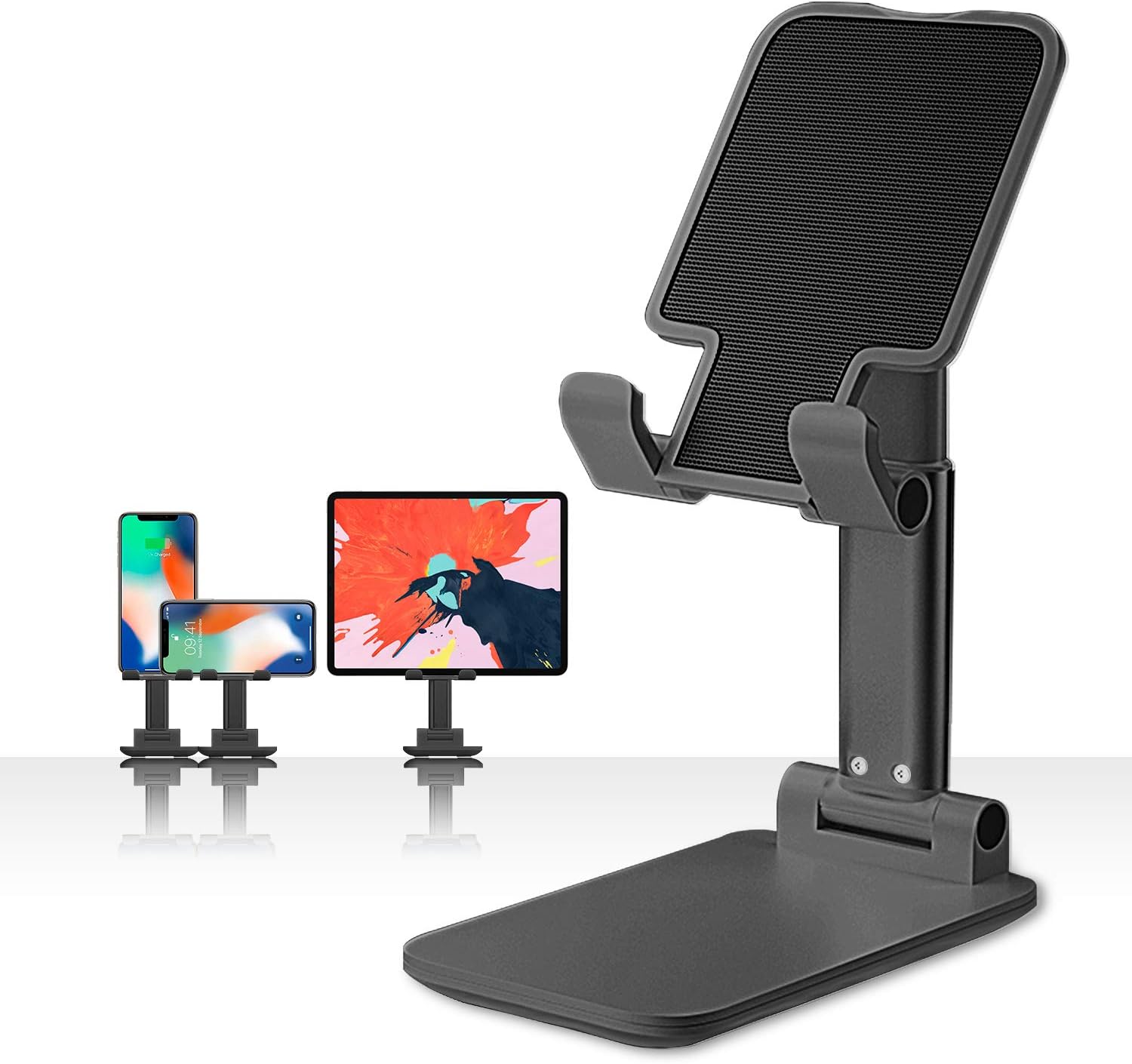 Amazon.com: Cell Phone Stand, BoYata Adjustable Desk Phone Stand ...