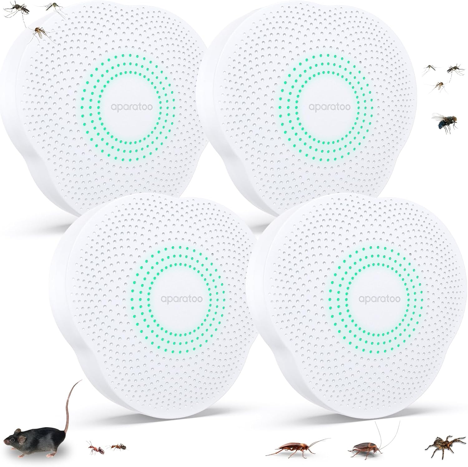 Amazon.com: bubbacare Bug Zapper Indoor Plug in, 4-Pack Bug Zapper ...