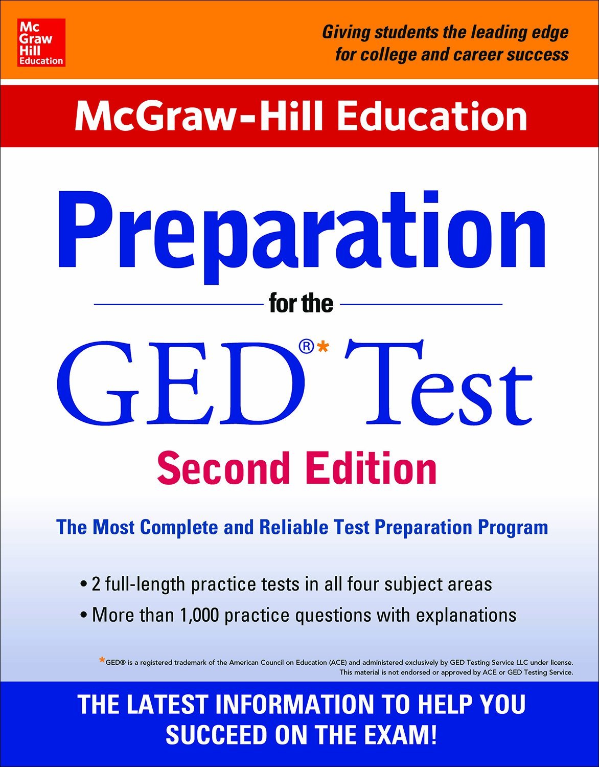 McGraw-Hill Education Preparation for the GED Test 2nd Edition: McGraw ...