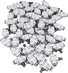 Amazon.com: 50PCS Air Hose Connector Pipe Control Valve Adjustable ...