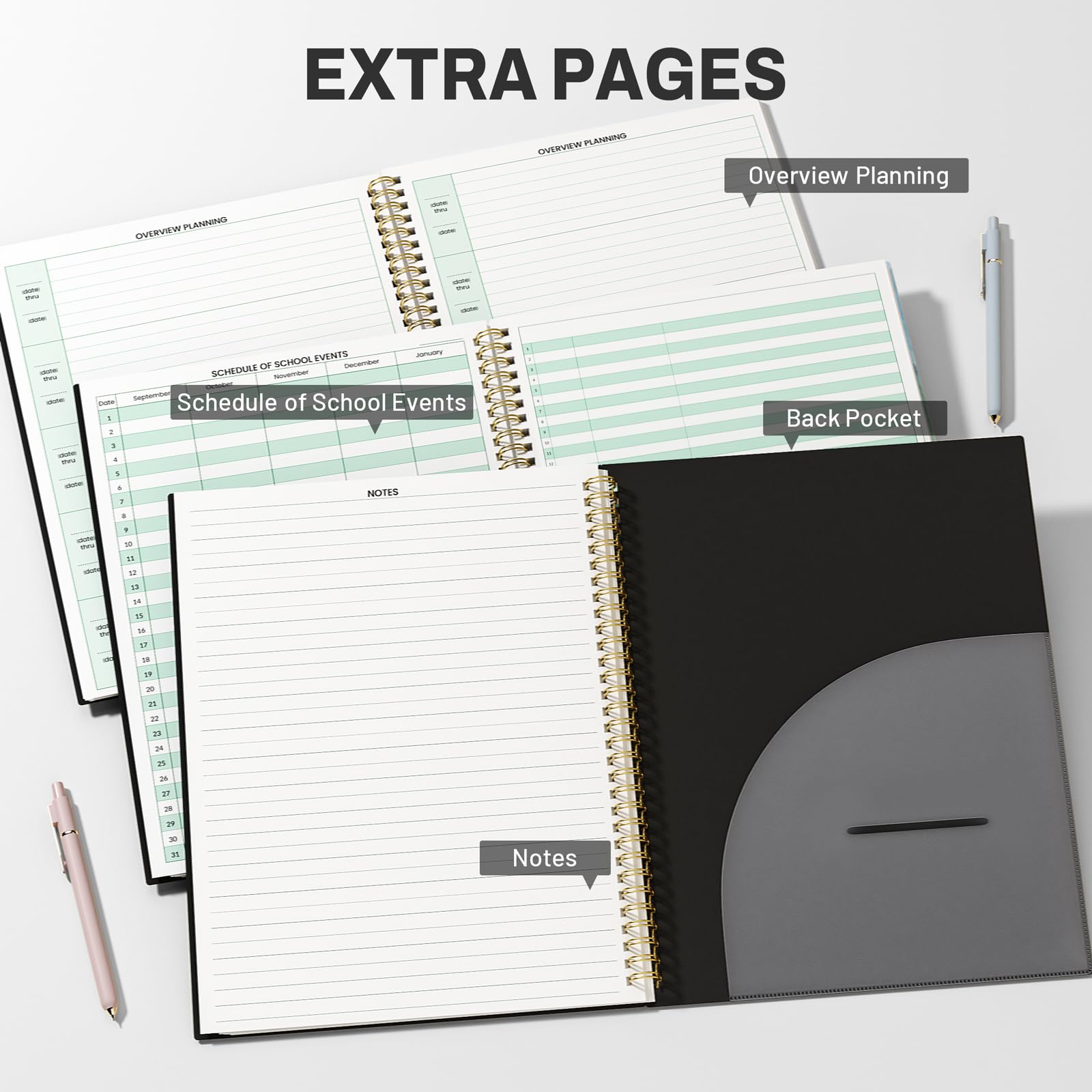 Snapklik.com : SUNEE 8 Period Teacher Lesson Plan Book - Days ...