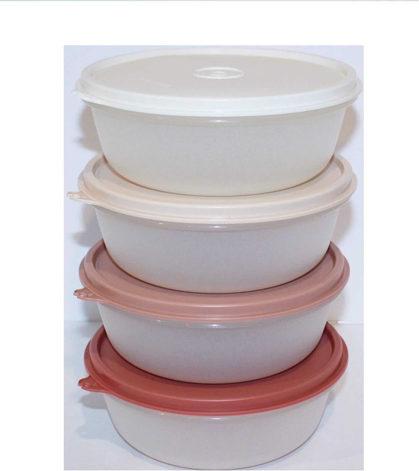 Amazon.com: Tupperware Vintage Set of 4 Modular 2.5 Cup Bowls Southwest ...