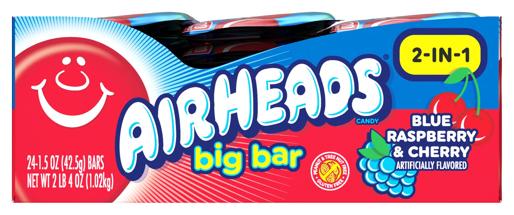 Airheads Candy 2-in-1 Big Bar...B00934JJC4 | Encarguelo.com
