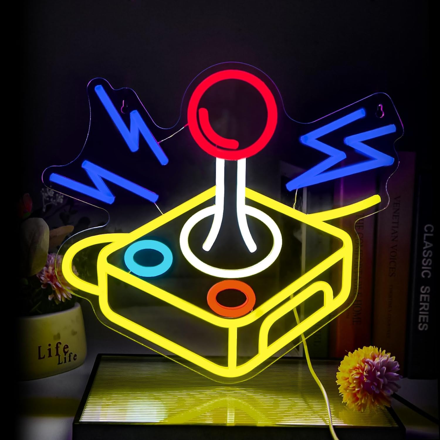 Arcade Gamer Neon Sign LED Gaming Neon Signs Gaming Neon Light for Wall ...