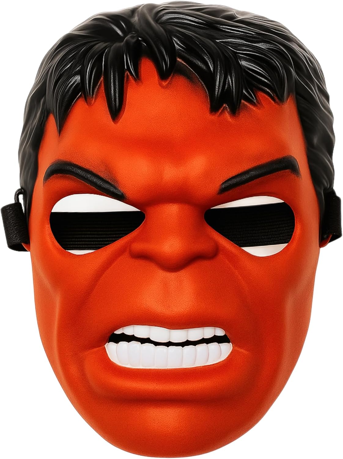Amazon.com: Primary Shipments Raging Red Superhero Mask – Hero Cosplay ...