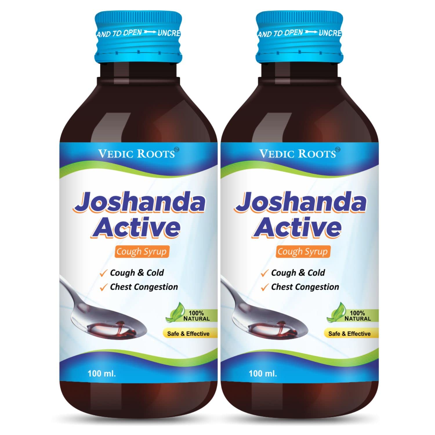 Vedic Roots Ayurvedic Expectorant Cough Syrup Mucus Dry Wet Cough ...