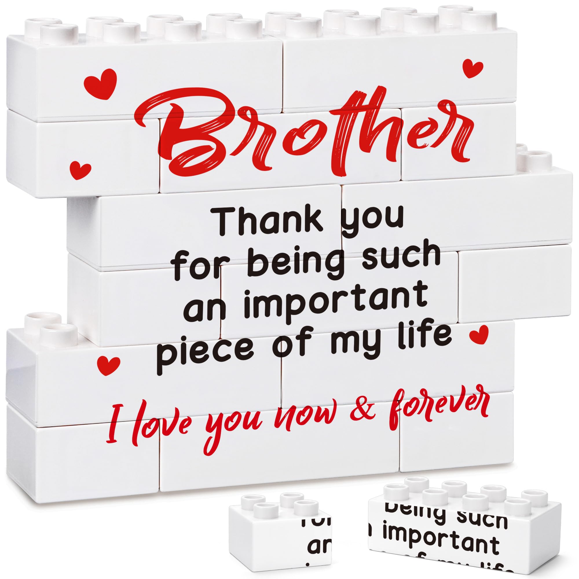 Amazon.com: Brother Plaque Christmas Gifts for Brother from Sister, Big ...