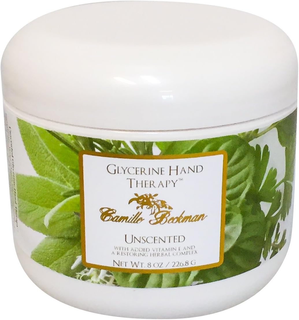 Camille Beckman Glycerine Hand Therapy Cream, Vitamin E Unscented, 8 ...