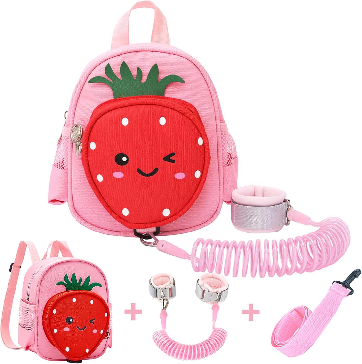Amazon.com: Toddler Backpack with Leash, Accmor 4 in 1 Kids Mini ...