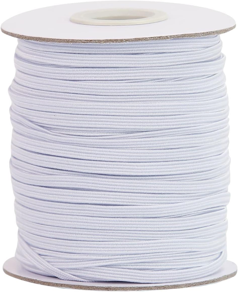Amazon.com: Flat Elastic Band for Sewing, 1/8 inch 50 Yards High ...