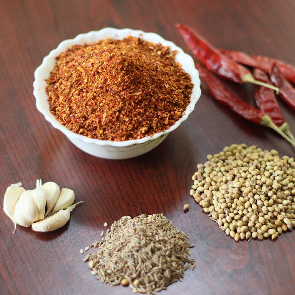 Amazon.com : SITARA FOODS - Velulli Karam Podi / Garlic Karam Podi 250 ...