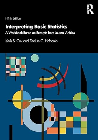 Amazon.com: Interpreting Basic Statistics: 9780367561970: Holcomb ...