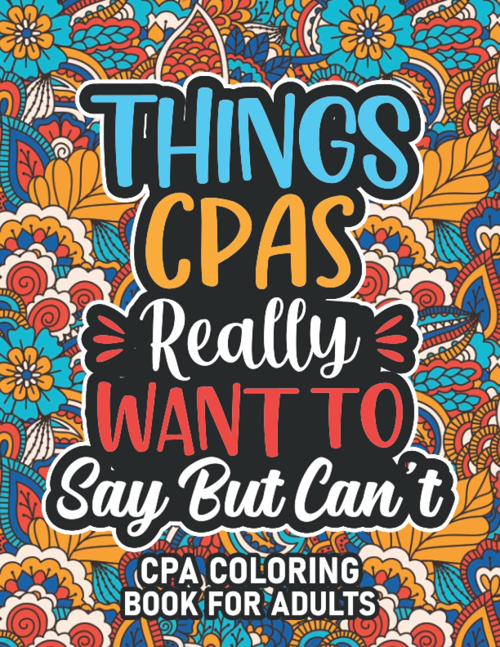 Amazon.com: CPA Gifts: CPA Coloring Book For Adults: Motivational Swear ...