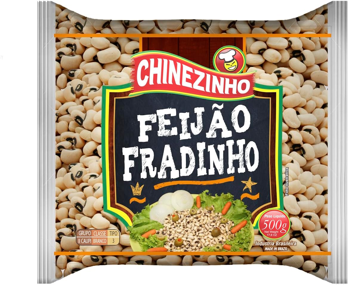 Chinezinho, Feijão Fradinho, 500 Gramas - FL | Amazon.com.br