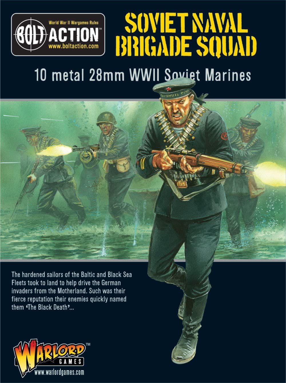 Soviet Naval Brigade - 28mm Scale Metal Miniatures for Bolt Action by ...