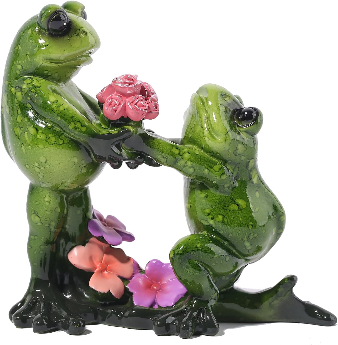 Amazon.com: Resin Frog Statue Ornament for Aquarium - Underwater ...