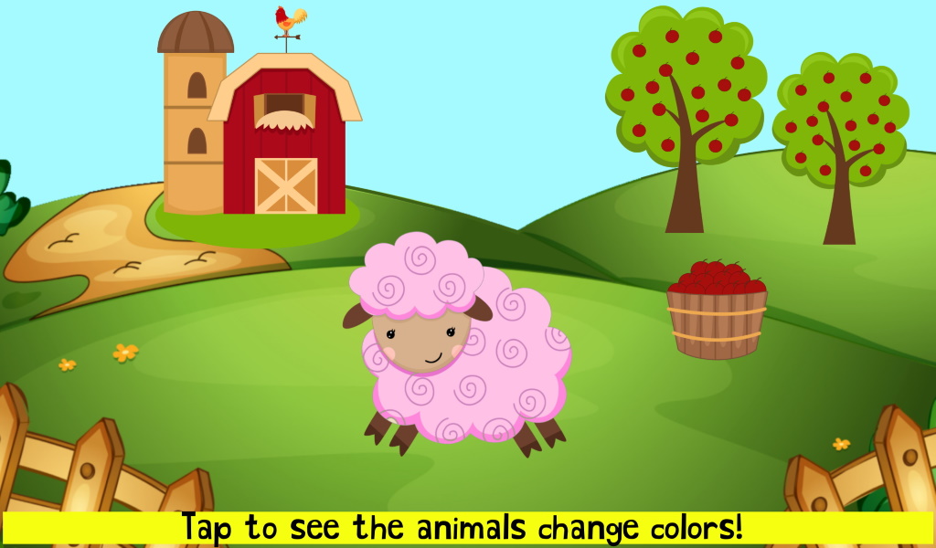 Barnyard Games! Farm Animal Sounds & Games For Toddlers Ages 1 2 3 Free ...
