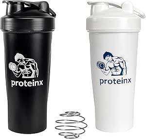 Amazon.com: Proteinx Ultimate Shaker Bottle-2 PACK-Mega Capacity ...
