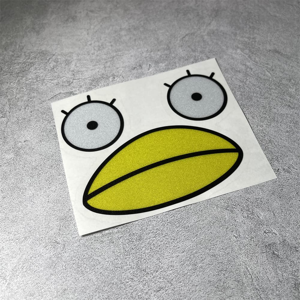 Cute Cartoon Duck With Big Eyes