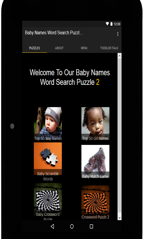 Baby Names Word Search Puzzle 2:Amazon.ca:Appstore for Android