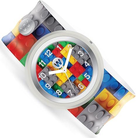 Amazon.com: Watchitude: Slap Watch - Build Up - Brick Pattern, Kids ...