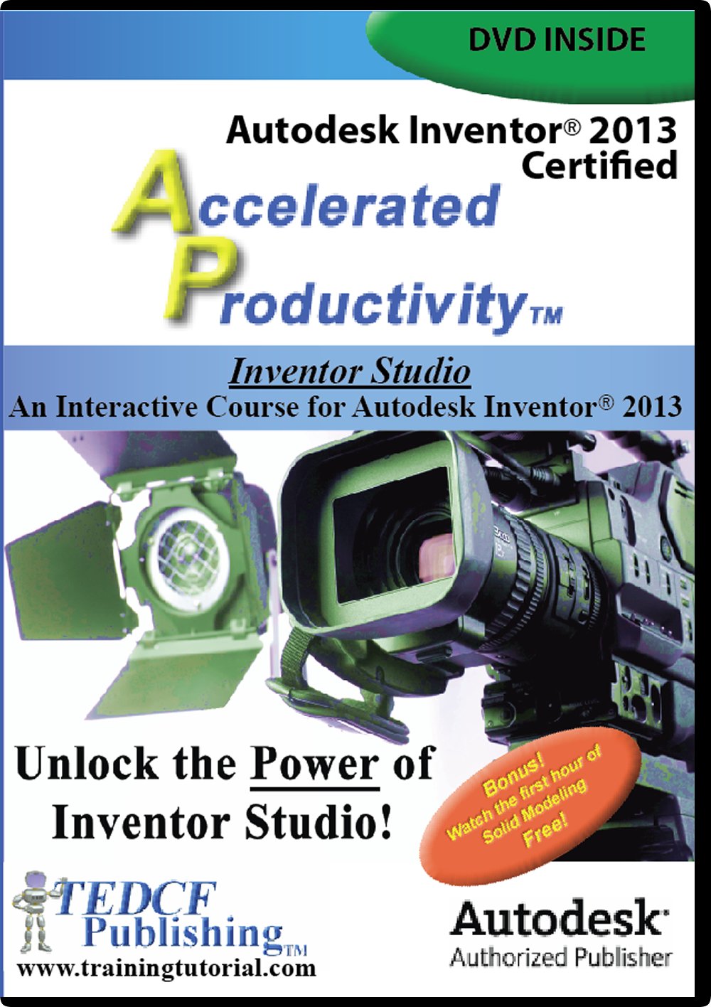 Amazon.com: Autodesk Inventor 2013 Certified: Accelerated Productivity ...